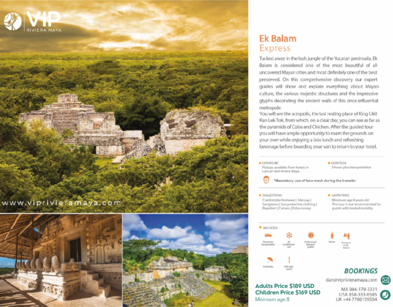 Ek Balam Express - Vip Riviera Maya